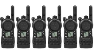 motorola cls1410 uhf frequency professional two way radio (6-pack)