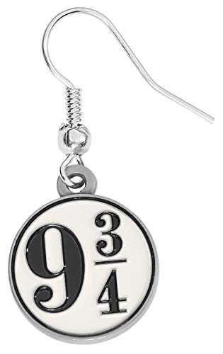 Harry Potter Platform 9 3/4 Silver Plated Earrings