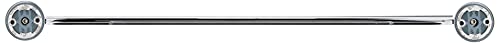 Grohe 40802001 Essentials Metal 7.28-in. Double Towel-Rail, 26.182 x 4.725 x 2.363, Starlight Chrome