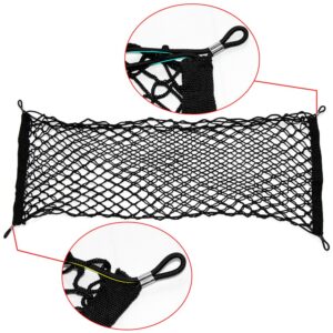 JessicaAlba Envelope Style Trunk Cargo Net Fit Ford Edge Escape Expedition Explorer Flex Windstar