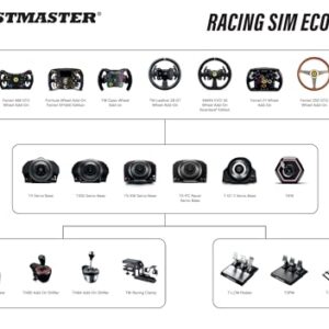 THRUSTMASTER T300 Ferrari Integral Racing Wheel Alcantara Edition Racing Wheel with pedals Compatible with (PS5, PS4, PC)