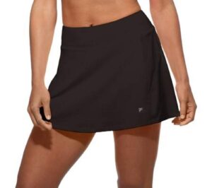 fila core a-line skort black md