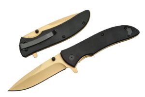 rite edge linerlock gold