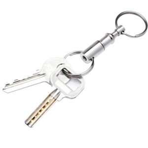 eBoot Detachable Pull Apart Key Rings Keychains (5 Pack)