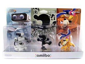 nintendo retro amiibo 3-pack - modern style pokemon collection toy figures