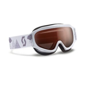 scott youth trooper junior winter snow goggles - amplifier lens - 240137 (white - amplifier lens)