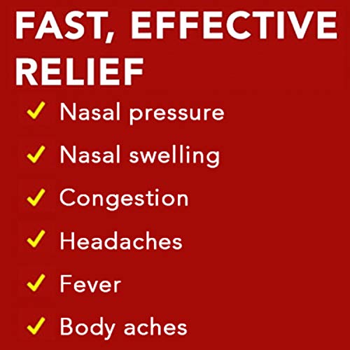 Advil Sinus Congestion and Pain, Sinus Relief Medicine, Pain Reliever and Fever Reducer with Ibuprofen and Phenylephrine HCl - 20 Coated Tablets