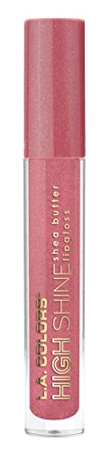 L.A. COLORS High Shine Shea Butter Lip Gloss, Playful, 0.14 Ounce (CLG936)