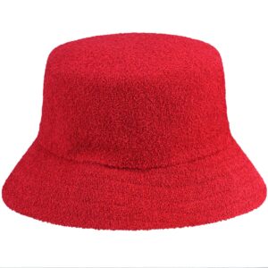 Kangol Bermuda Bucket Hat - Scarlet/XL Scarlet, X-Large