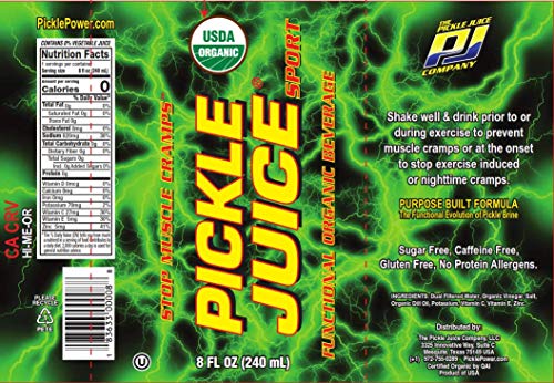 Pickle Juice Original Recipe Sport, 8 oz, 6 Pack