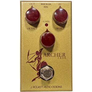 j. rockett audio designs tour series archer ikon overdrive and boost guitar effects pedal