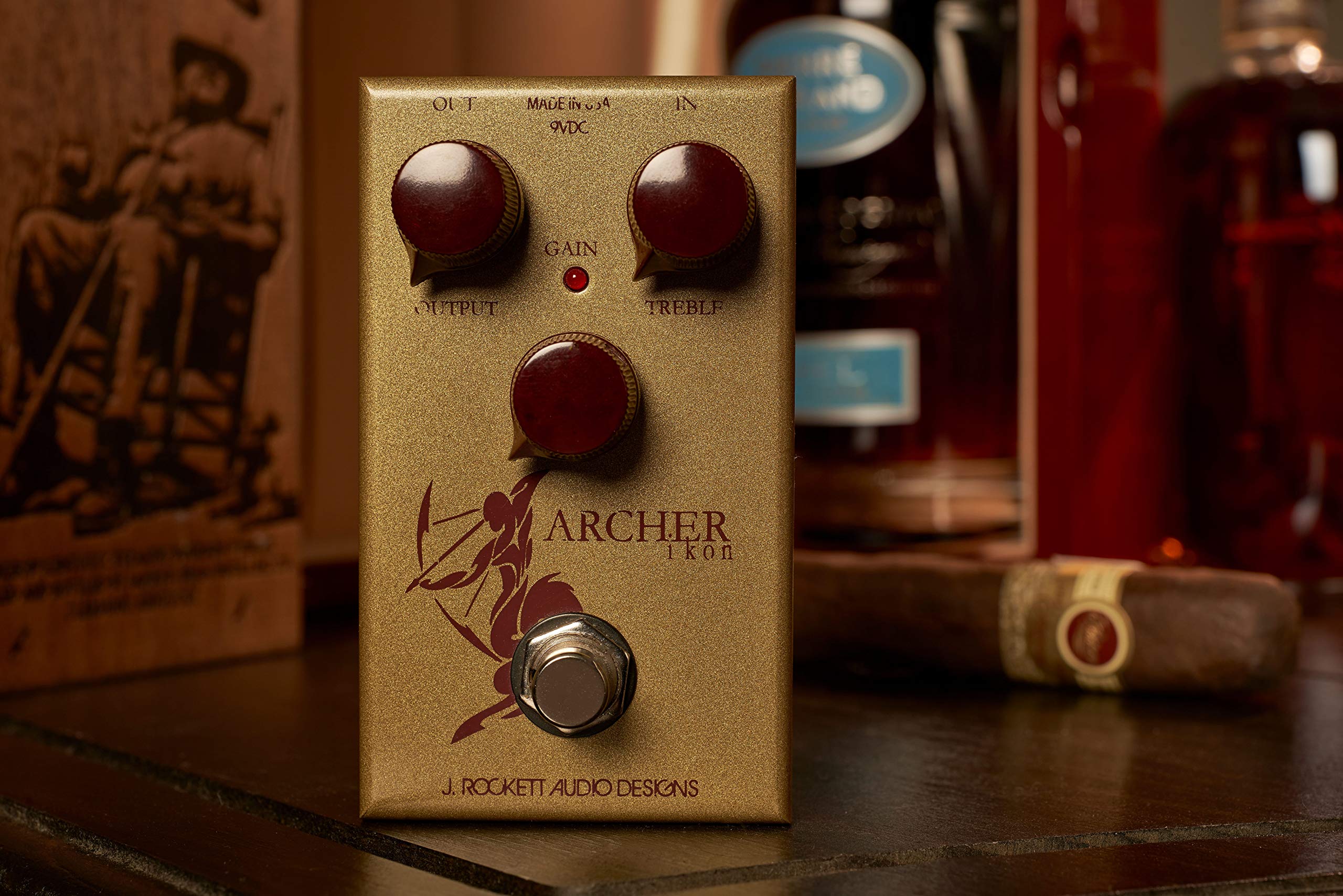 J. Rockett Audio Designs Tour Series Archer IKON Overdrive and Boost Guitar Effects Pedal