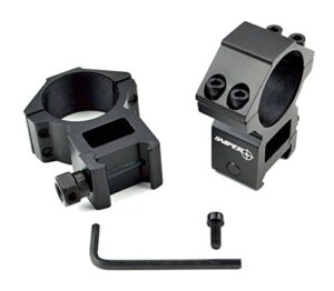 sniper 30 mm high profile scope rings for picatinny/ weaver rail, 4 points contact more security