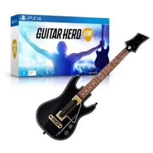 guitar hero live w/ guitar controller bundle - playstation 4