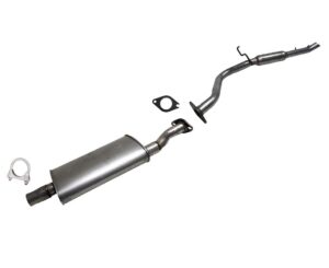 muffler exhaust pipe system & gasket made in usa replacement part for ford escape v6 3.0l 07-08