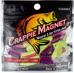 iland lures crappie magnet 15pc glow pop fishing-equipment