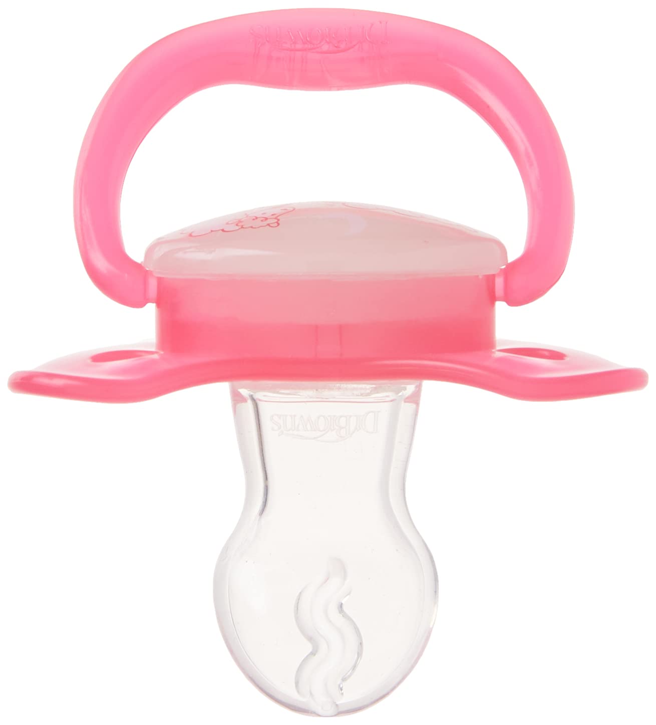 Dr. Brown's PreVent Contour Glow in the Dark Pacifier, Stage 1 (0-6m), Pink, 4-Pack