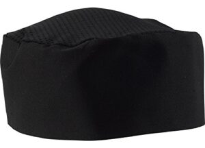 black chef hat - adjustable. one size fit most (1)