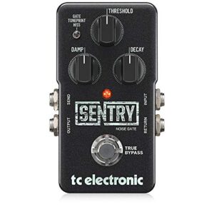 tc electronic sentry noise gate multiband noise-gating pedal with hard-gate mode and built-in toneprints*