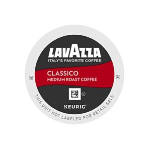 Lavazza Classico Medium Roast Keurig K-Cups Coffee, 10 Count