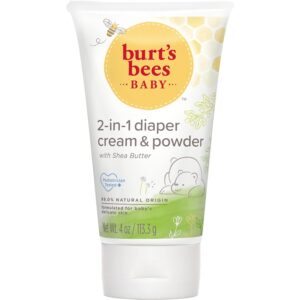 burt's bees baby daily cream-to-powder 4 oz (pack of 3)