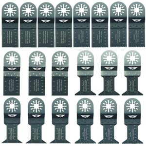 20 x topstools unk20 omt mix blades for bosch fein multimaster (non-starlock) makita milwaukee genesis chicago craftsmen nextec rockwell ryobi hitachi multi tool accessories