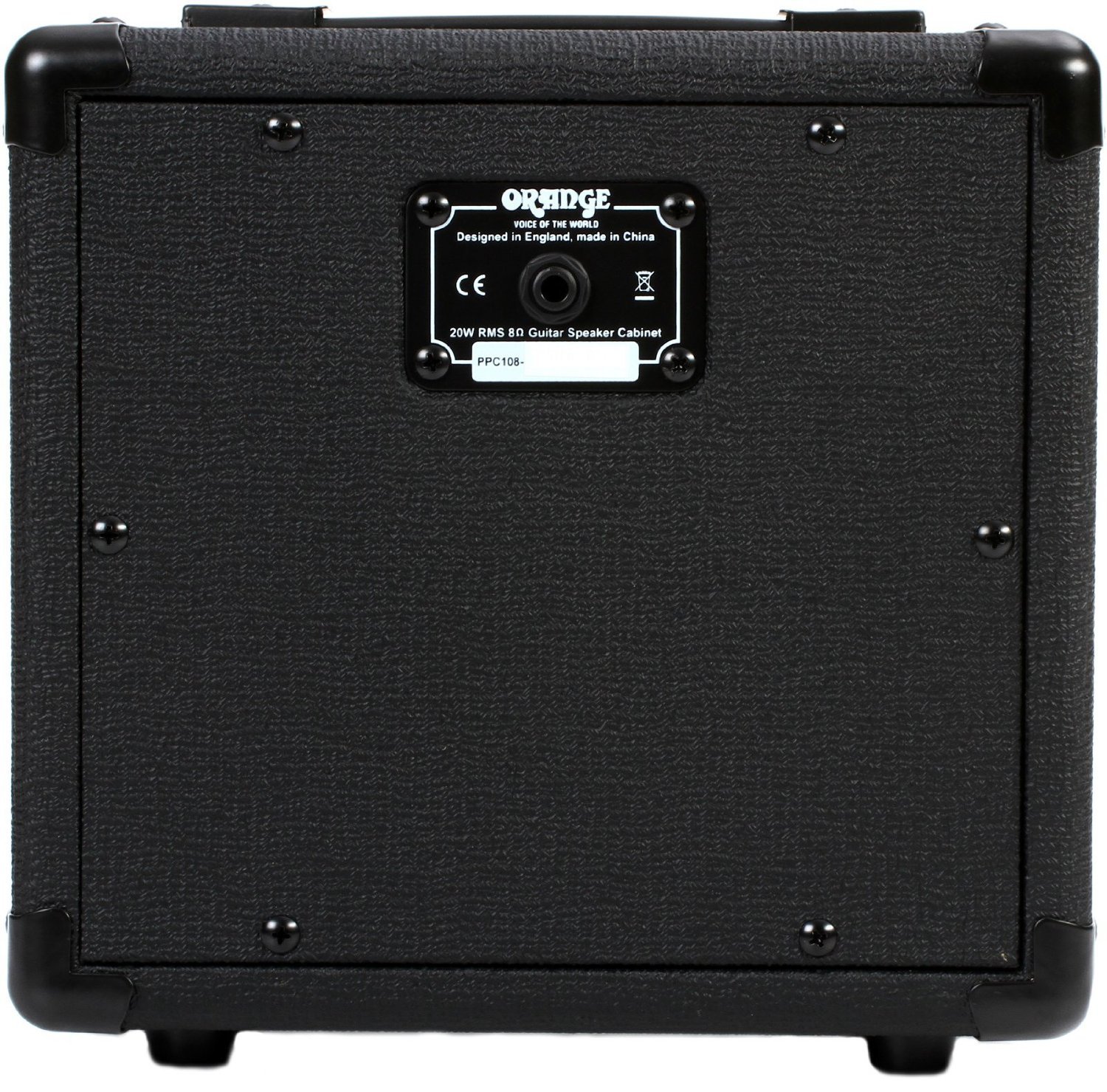 Orange Micro Dark Terror Hybrid Amp Head Mini Stack Combo w/ Cabinet and Speaker Cable, Black