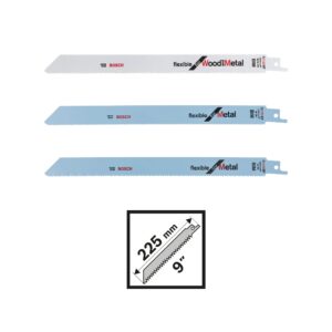 Bosch 2607010906 Jigsaw Blade-Set For Wood/Metal 6 Pcs