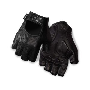 giro lx men's road cycling gloves - black (2021), large