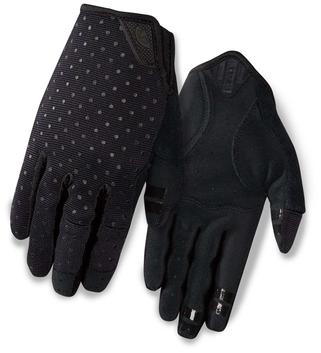 Giro La DND Women's Mountain Cycling Gloves - Black Dots (2020), Large