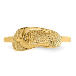 Nina's Jewelry Box 14k Yellow Gold Sandal Toe Ring