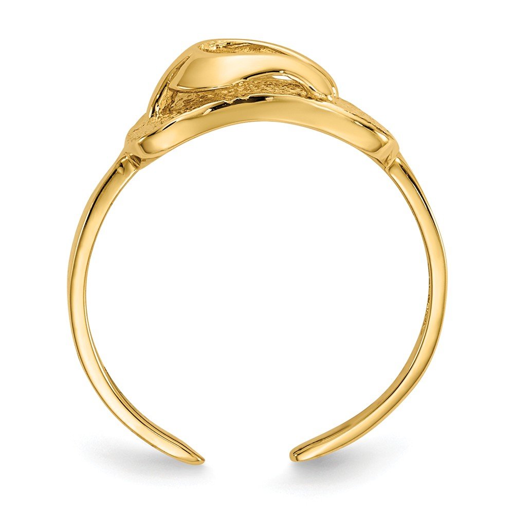 Nina's Jewelry Box 14k Yellow Gold Sandal Toe Ring