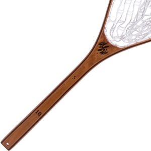 Trademark Innovations 35" Fly Fishing Fish-Safe Net (Burl Wood)