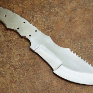 Whole Earth Supply Tracker D-2 Steel Knife Making Blank Blade Hunting Skinning Skinner D2 Knives