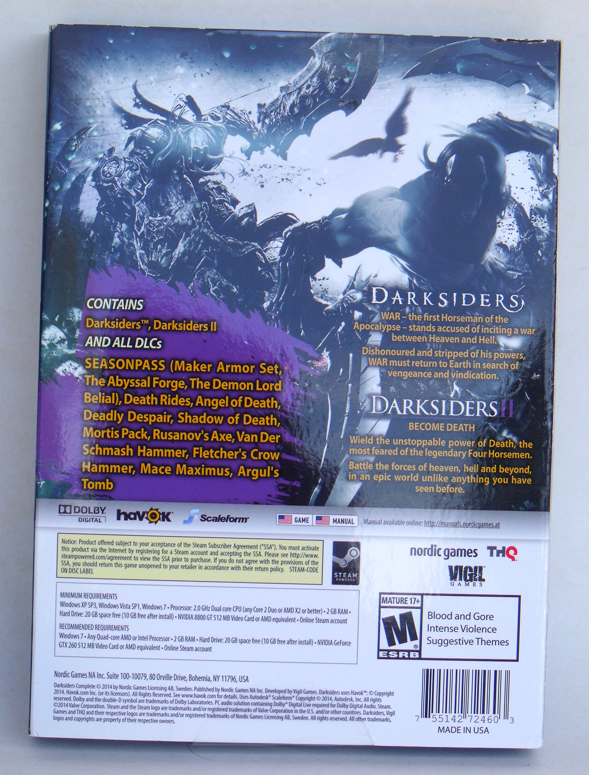 Darksiders Complete - Includes Darksiders & Darksiders II