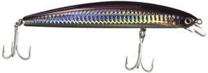 daiwa salt pro minnow purple back silver floating lure