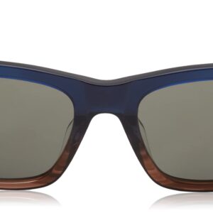 John Varvatos V510 Square Sunglasses, Navy Gradient UF, 21 mm