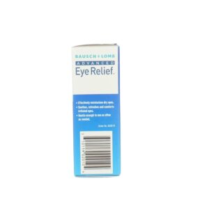 bausch & lomb advanced eye relief dry eye lubricant eye drops 1 count ,(packaging may vary)