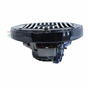 CERWIN VEGA SM65F4 6.5" 4Ω 800W Max / 150W RMS 2-Way Coaxial Marine Speakers w/Titanium Dome Tweeter (Pair) Black