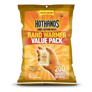 hothands hand warmer pack (up to 10 hours heat)-super bonus pack, 80 pair