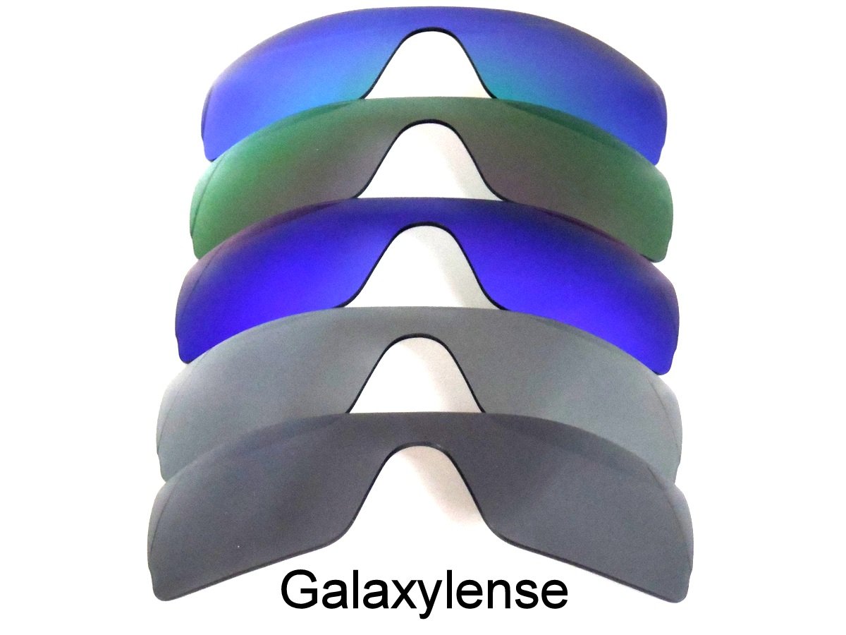 Galaxy Replacement Lenses for Oakley Batwolf Black&Gray&Blue&Purple&Green Color Polarized 5 Pairs