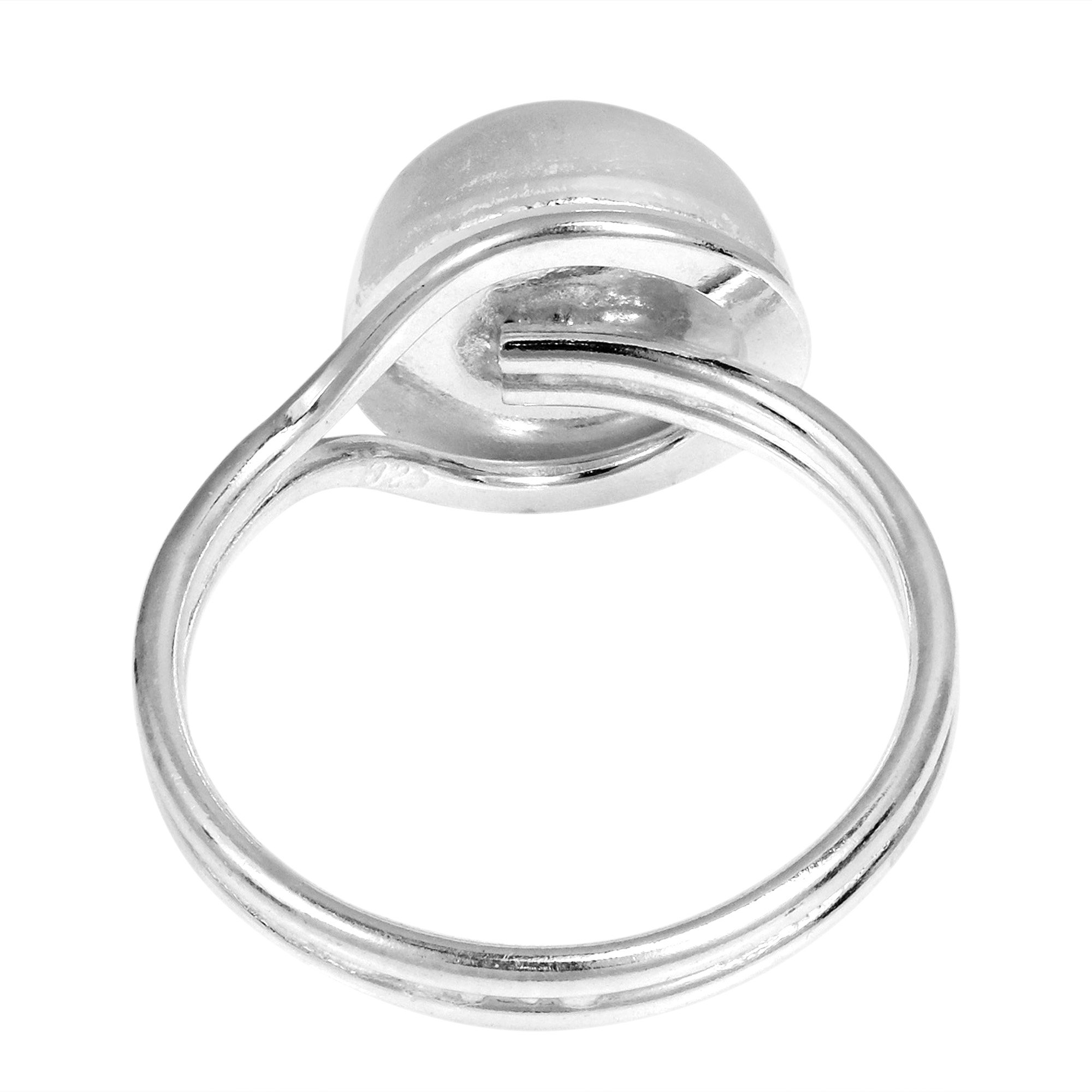 AeraVida Dainty Glamourous Dome Ball .925 Sterling Silver Ring | Statement Fashion, Promise Ring, Couple Unisex Ring | All Day Acessories | Size 9