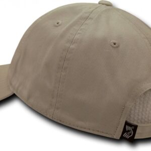 Rapiddominance Gadsden Flag Relaxed Graphic Cap, Khaki