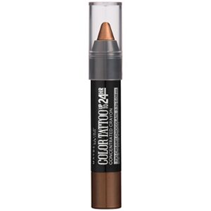 Maybelline Eyestudio ColorTattoo Concentrated Crayon,730 Creamy Chocolate, 0.08 oz.