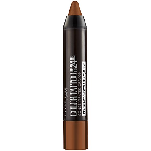 Maybelline Eyestudio ColorTattoo Concentrated Crayon,730 Creamy Chocolate, 0.08 oz.