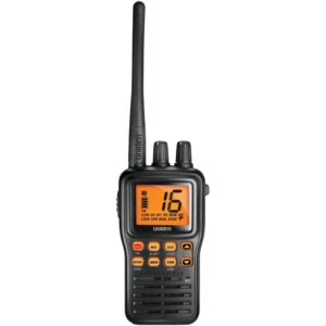 uniden mhs75 jis8 waterproof two way vhf marine radio ( 4 pack )