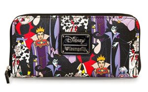 disney villans all over print wallet