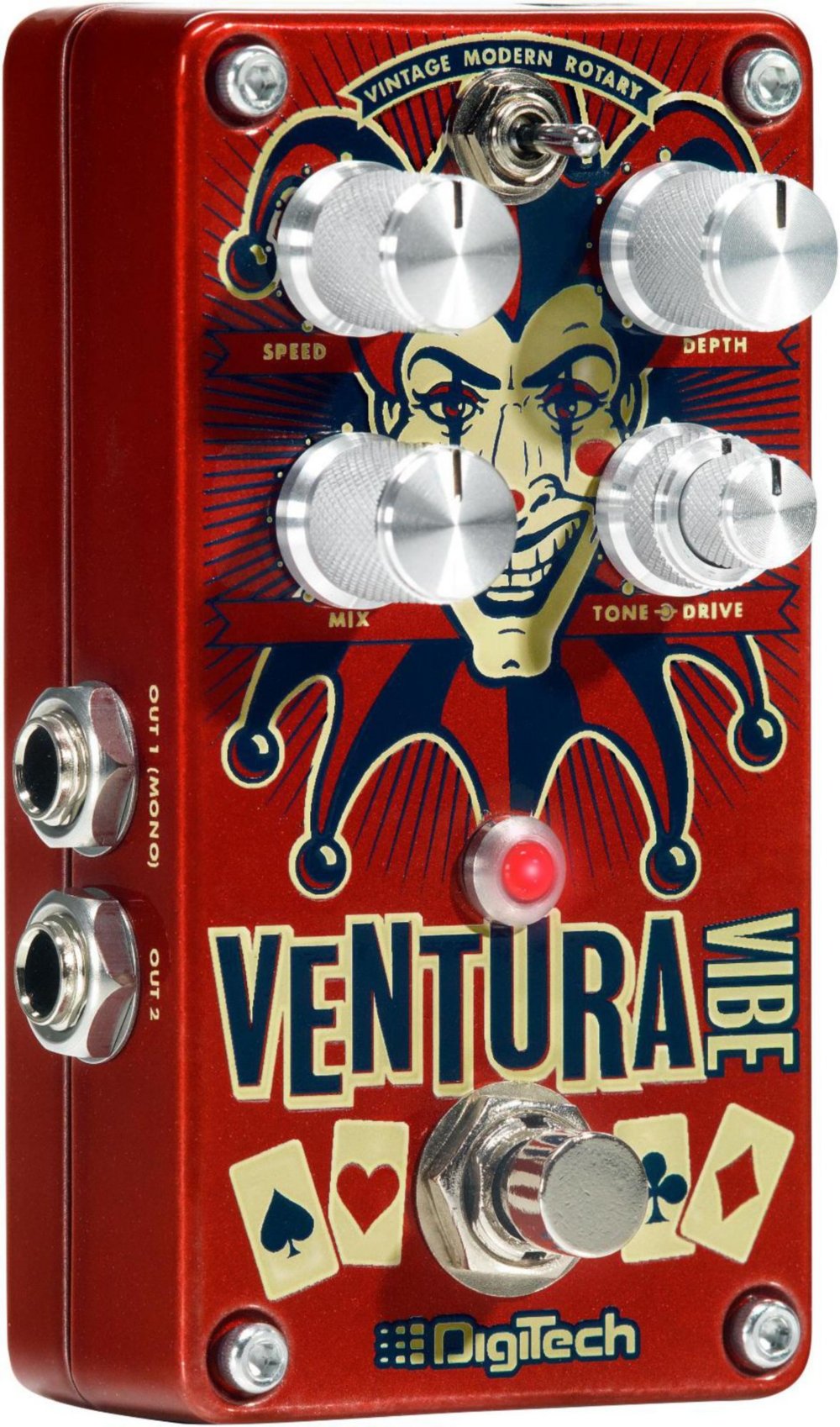 DigiTech -ventura-vibe Rotary/Vibrato Pedal Guitar-Multi-Effects