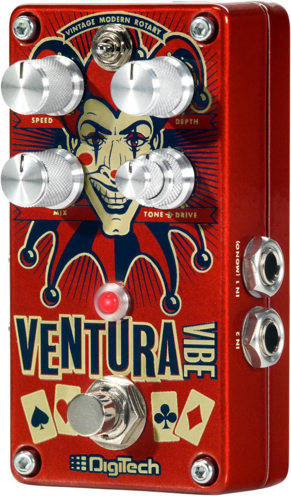 DigiTech -ventura-vibe Rotary/Vibrato Pedal Guitar-Multi-Effects