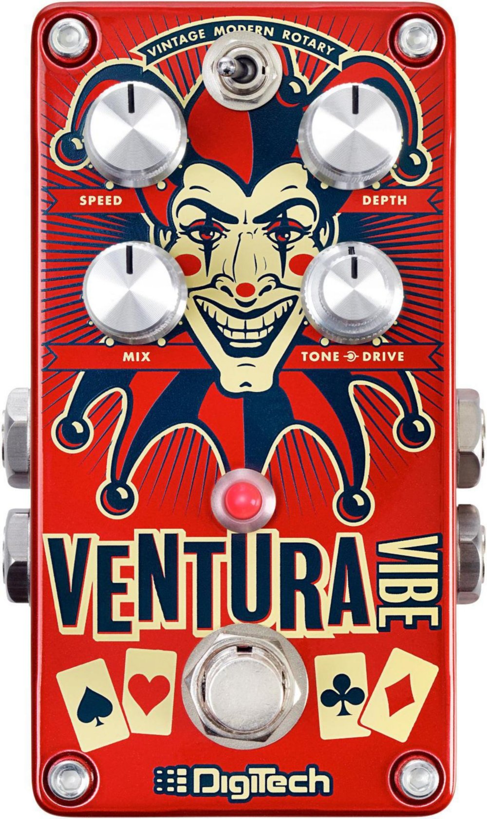 DigiTech -ventura-vibe Rotary/Vibrato Pedal Guitar-Multi-Effects